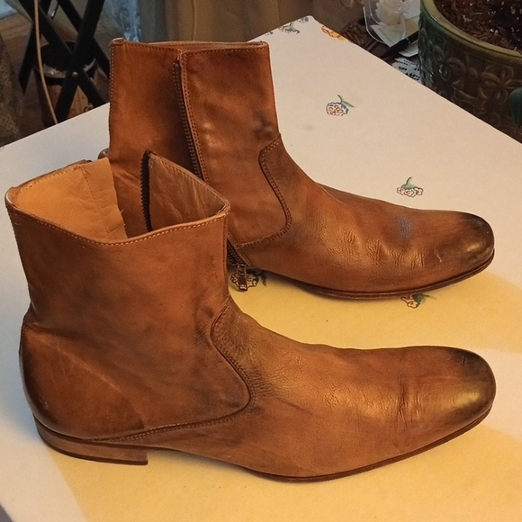 To Boot | Shoes | To Boot Adam Derrick Mens Tan Leather Boots | Poshmark